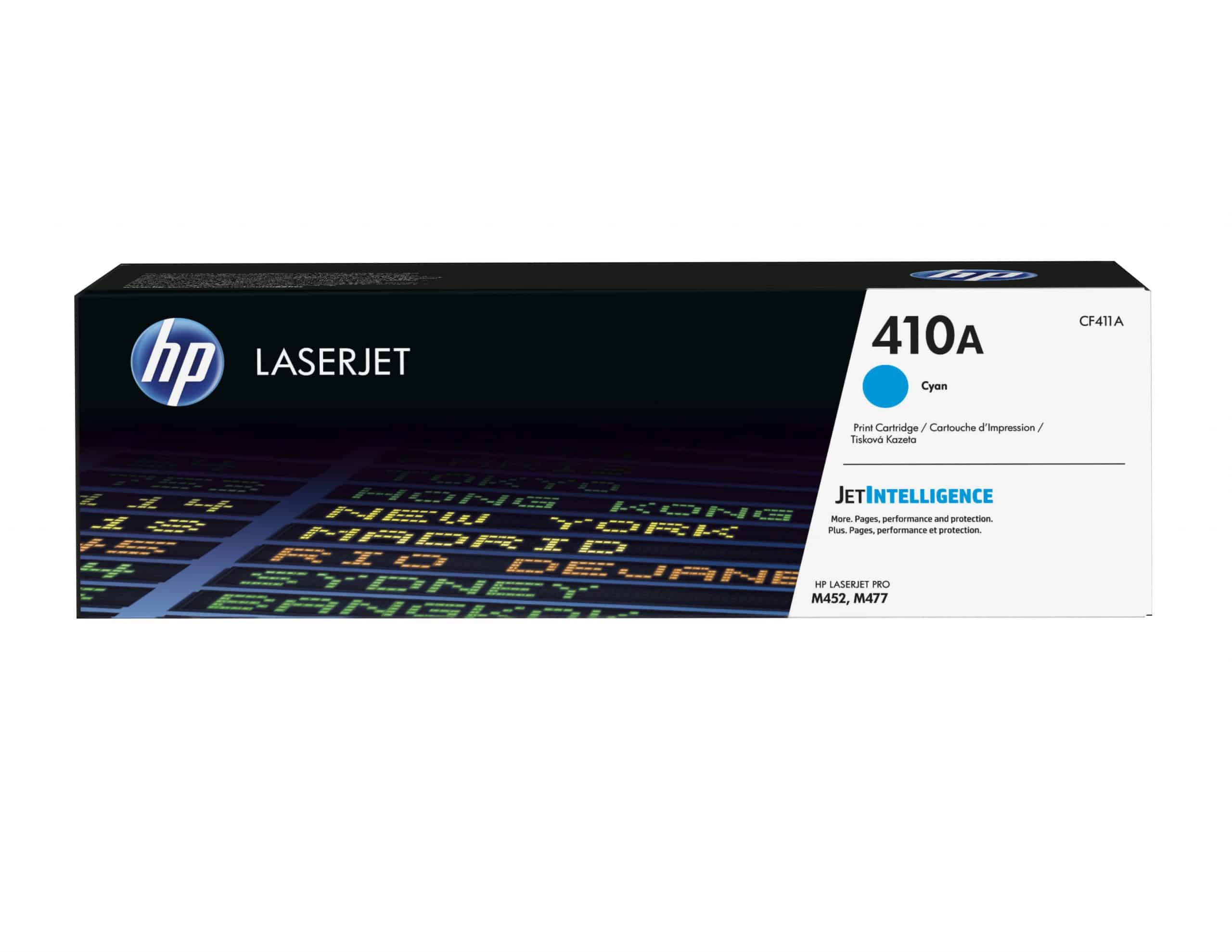 Buy HP CF411A Cyan Toner Cartridge 410A (Genuine) Online | Fast ...